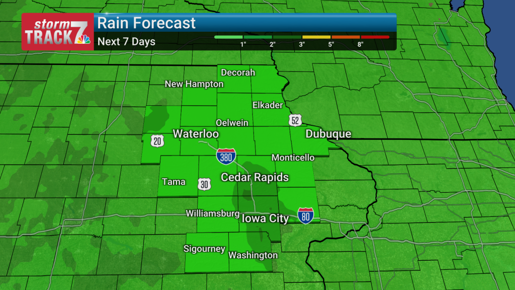 Warm Start, Cooler and Stormier Finish to the Week | Forecast | kwwl.com