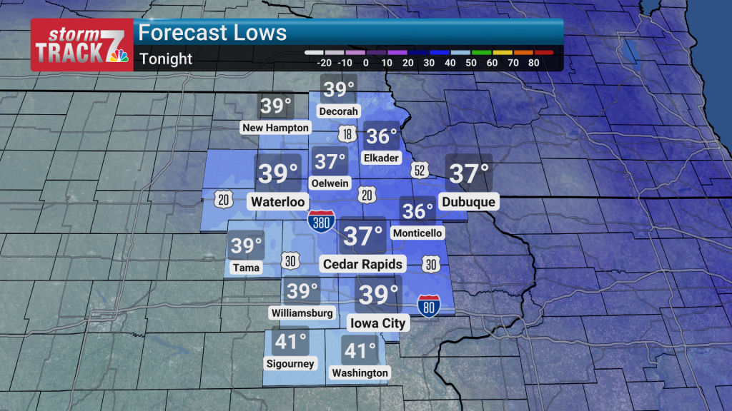 Rain and a Significant Temperature Plunge Next Week | Forecast | kwwl.com