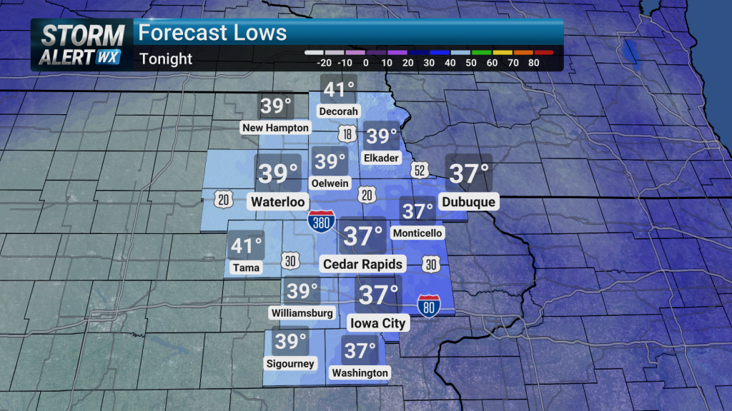 Mild Start, Cooler Finish to Week | Forecast | kwwl.com