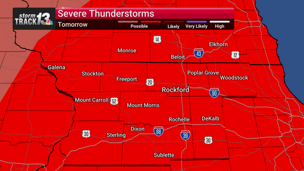 Strong Storms Wednesday Followed By Cooler Temperatures | Forecast And ...