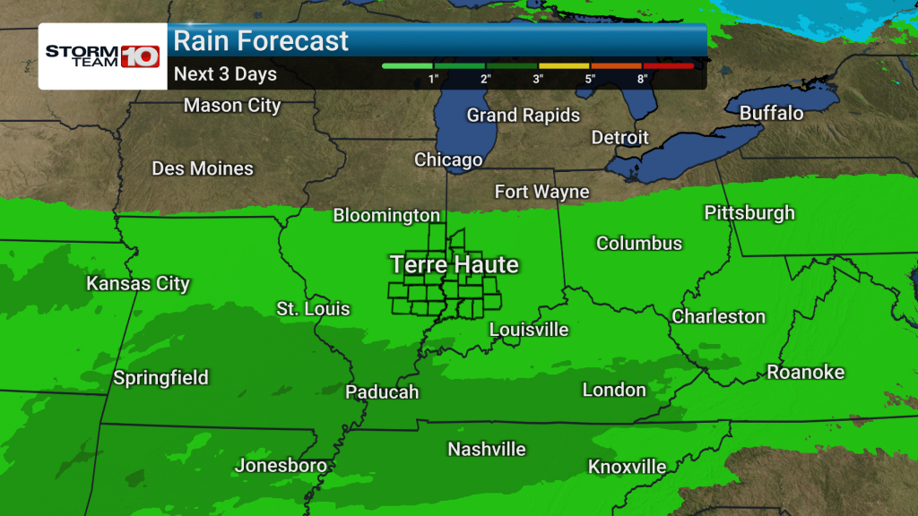 Persistent Gloom and Rounds of Rain Ahead | Forecast | wthitv.com