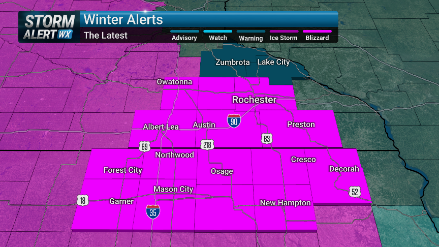 Blizzard Conditions Continue: Heavy Snow, 50 MPH Winds, and Dangerous ...