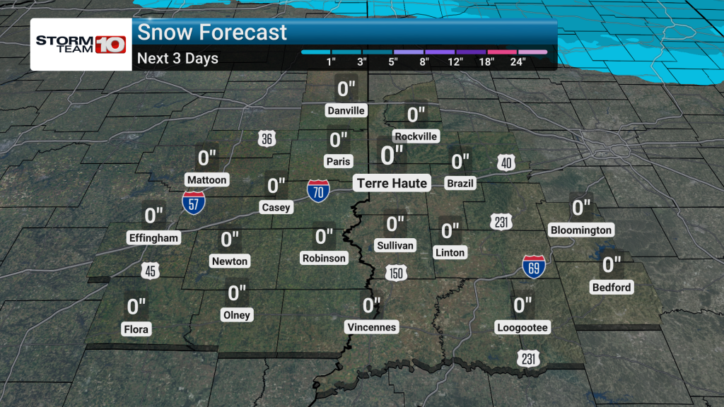 Bitter Cold Continues, Light Snow Tonight, Then a Gradual Warming Trend ...