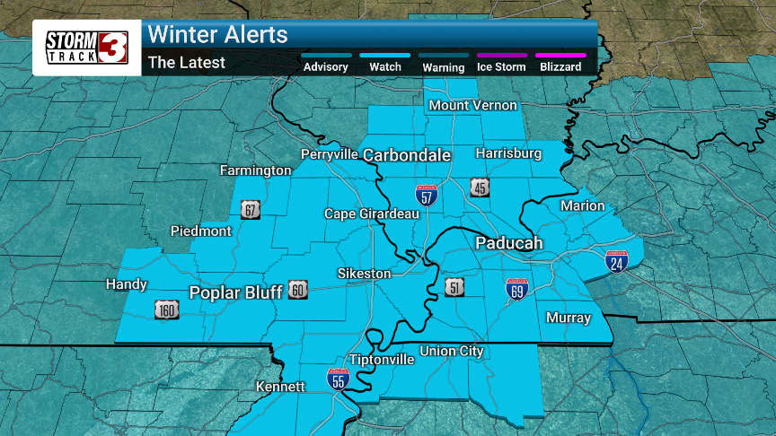 Major Winter Storm Possible This Weekend | Forecast | wsiltv.com