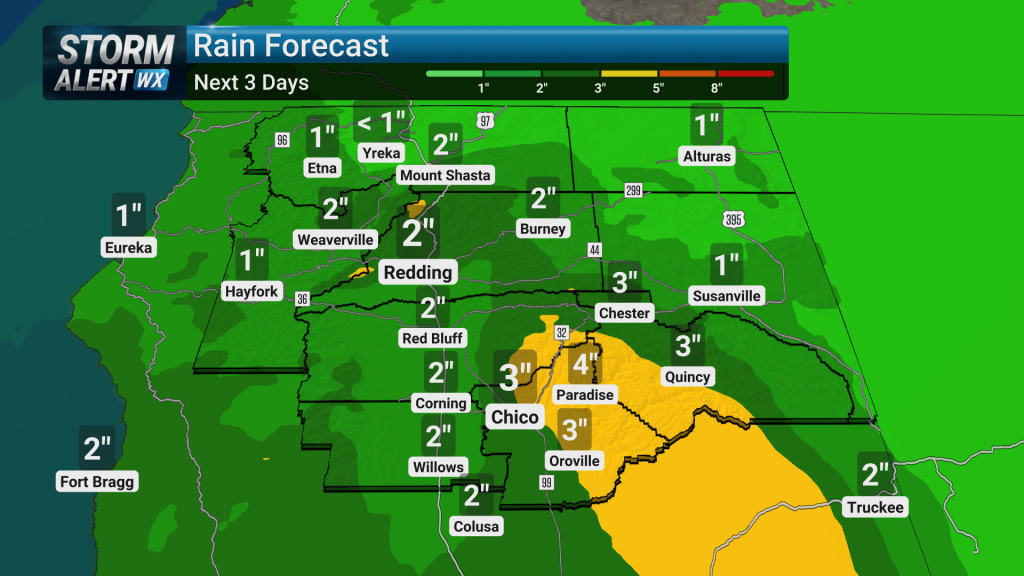 Widespread Rain, Snow Returns | Forecast | actionnewsnow.com