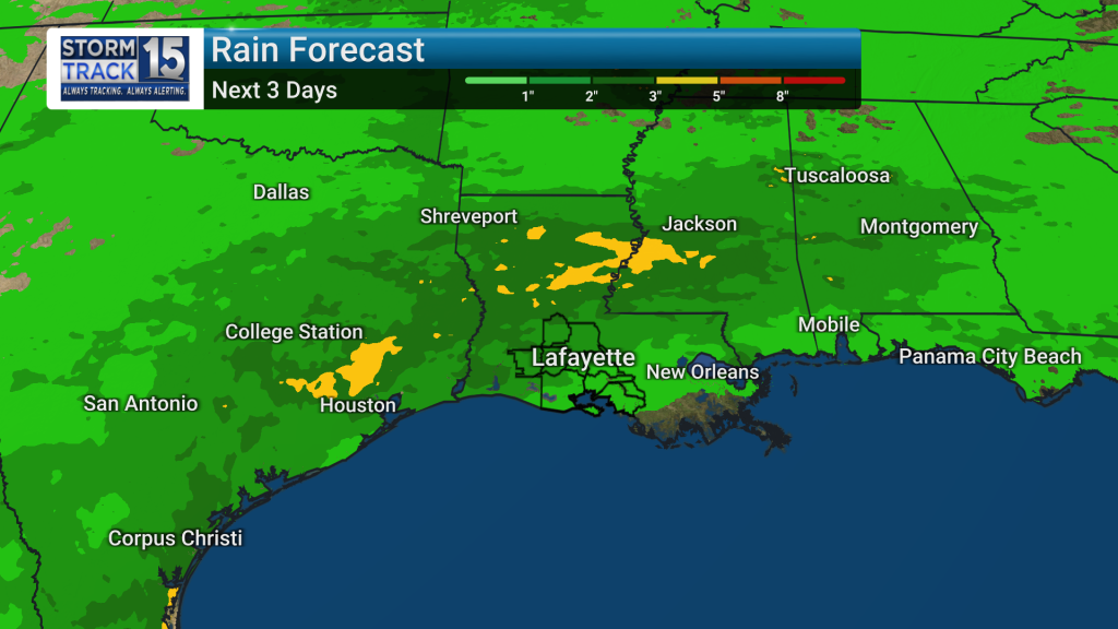 Heat Continues, Storms Return | Forecast | kadn.com